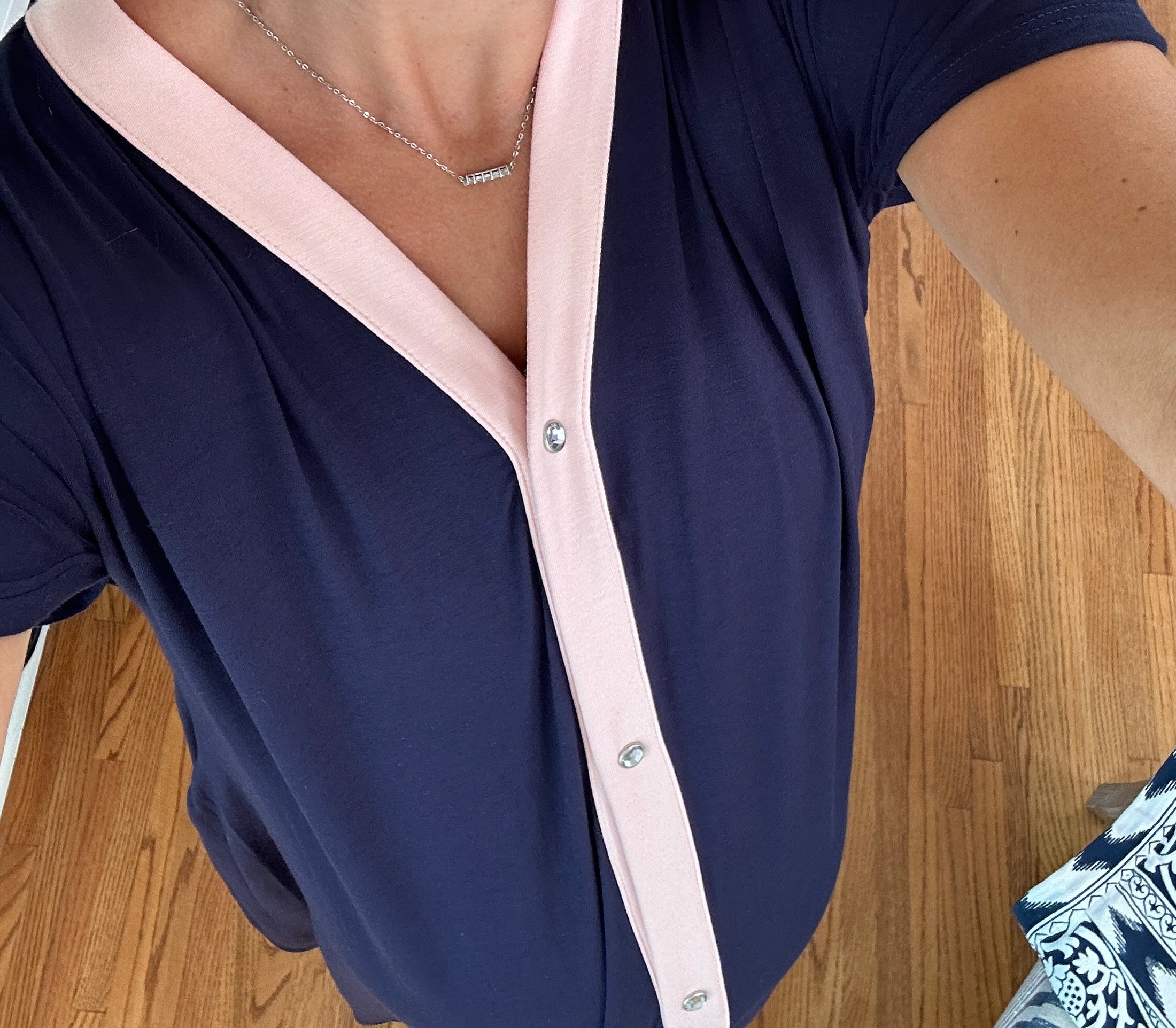 The Little Shadows Luxe Labor & Delivery Gown, A Hospital Gown Alternative